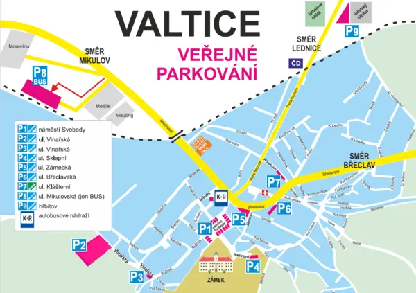 Informace pro návštěvníky - Zámek Valtice